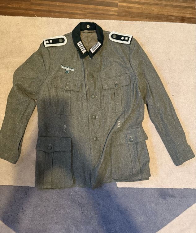 Wehrmacht Feldbluse M36 Feldjacke Uniform feldgrau WW2 52 (Gebraucht ...