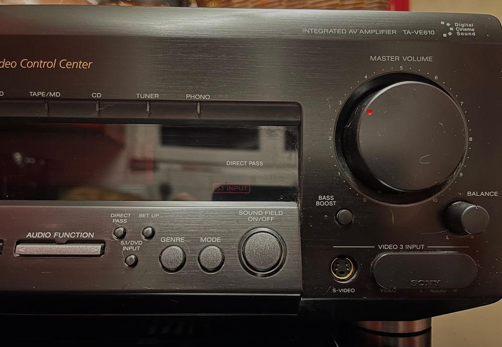 Sony TA-VE610 Integrated AV Amplifier (Gebraucht) in Dotzigen für CHF 6 ...