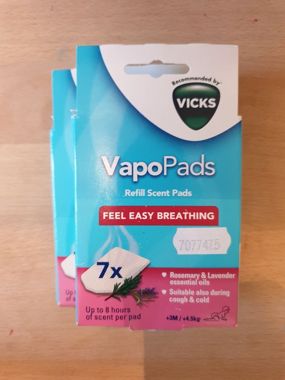 Vicks VapoPads Rosmarin Lavendel 13 Stk. (Gebraucht) in Bern für CHF 5 ...