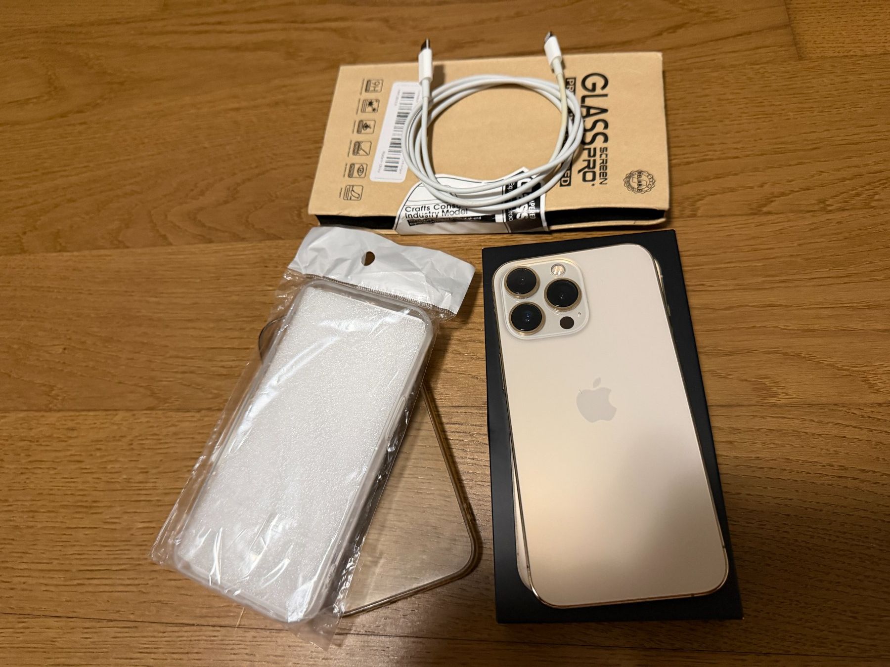 Apple Iphone 13 Pro 256GB Gold + zubehör Gratis! Top Zustand (Gebraucht ...