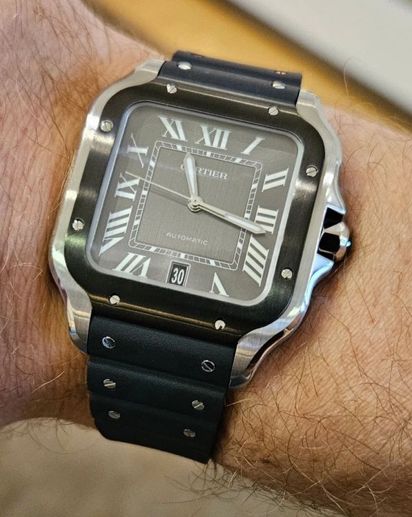 Cartier Santo de Cartier Uhr FULLSET | Kaufen auf Ricardo