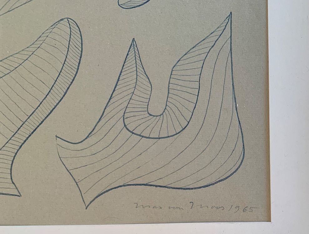Original Zeichnung Max von Moos 1965 (Gebraucht) in Meilen für CHF 300 ...
