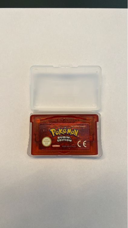 Pokemon Rubin Edition - Game Boy Advance, Top Zustand! (Gebraucht) in ...