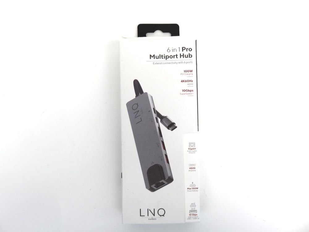 Linq 6 in 1 Pro Multiport Hub | Kaufen auf Ricardo