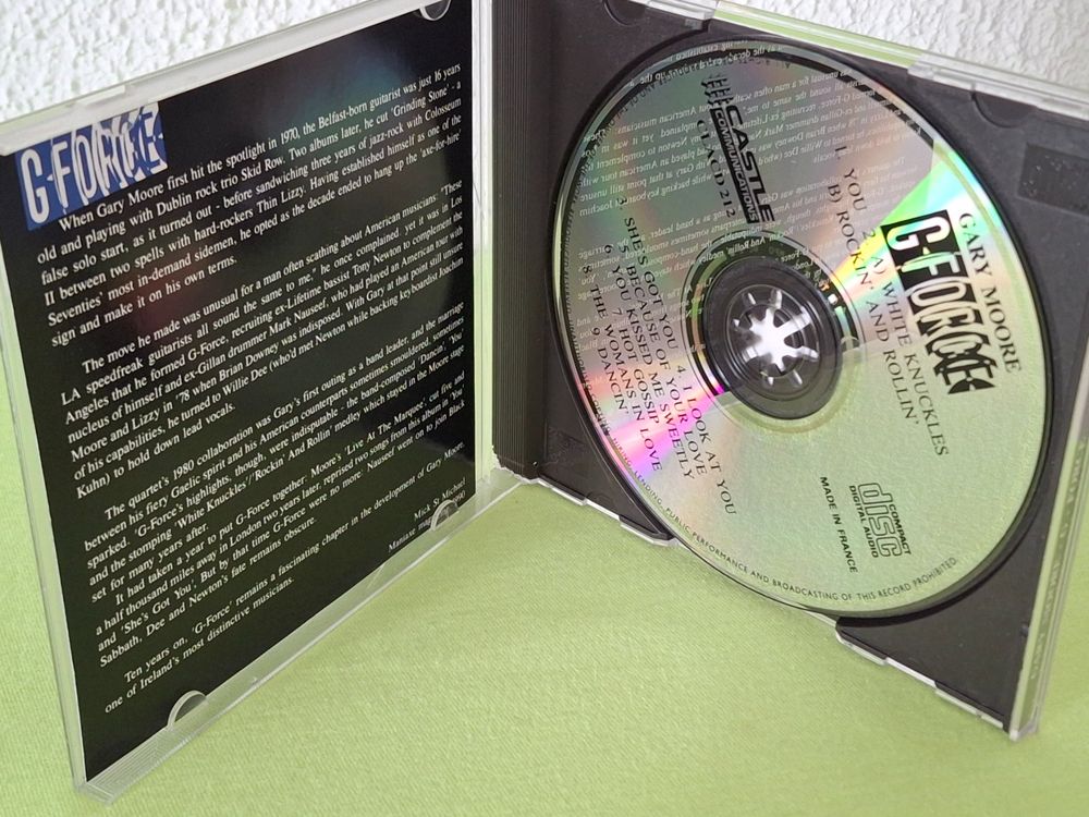 CD G Force - G- Force / Gary Moore - Hard- Rock -Seltene (Gebraucht) in Aarberg für CHF 5 – mit ...