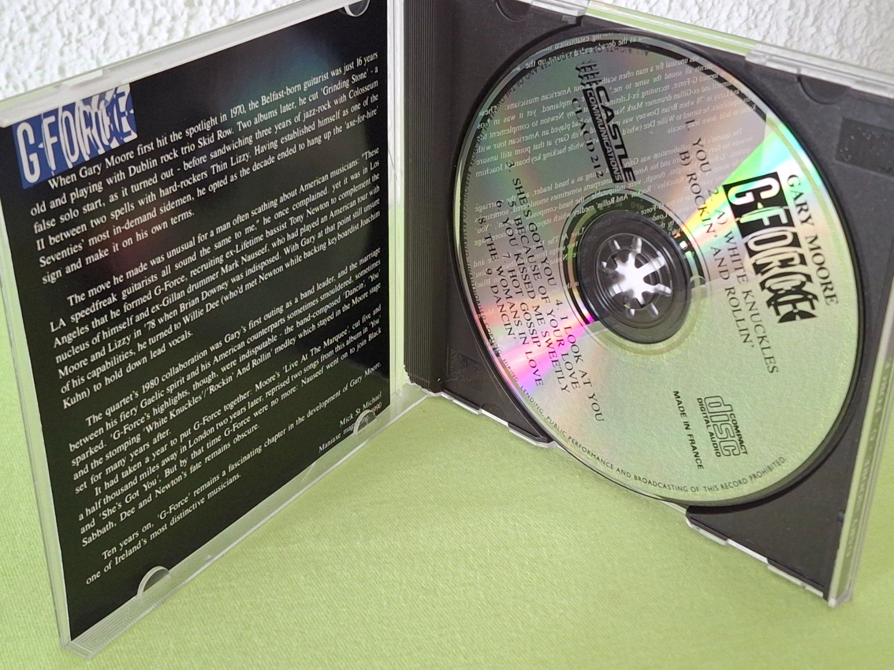 CD G Force - G- Force / Gary Moore - Hard- Rock -Seltene (Gebraucht) in ...