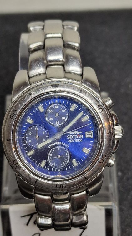 SECTOR ADV 5500 Chronograph mit Datum, 38,5mm Quartz (Gebraucht) in ...