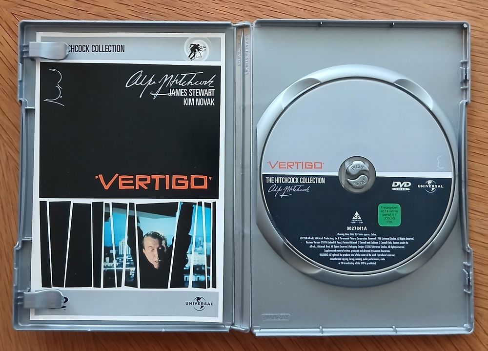 Vertigo - Hitchcock Collection (DVD) Topzustand!!! (Neu (gemäss Beschreibung)) in Nänikon für ...