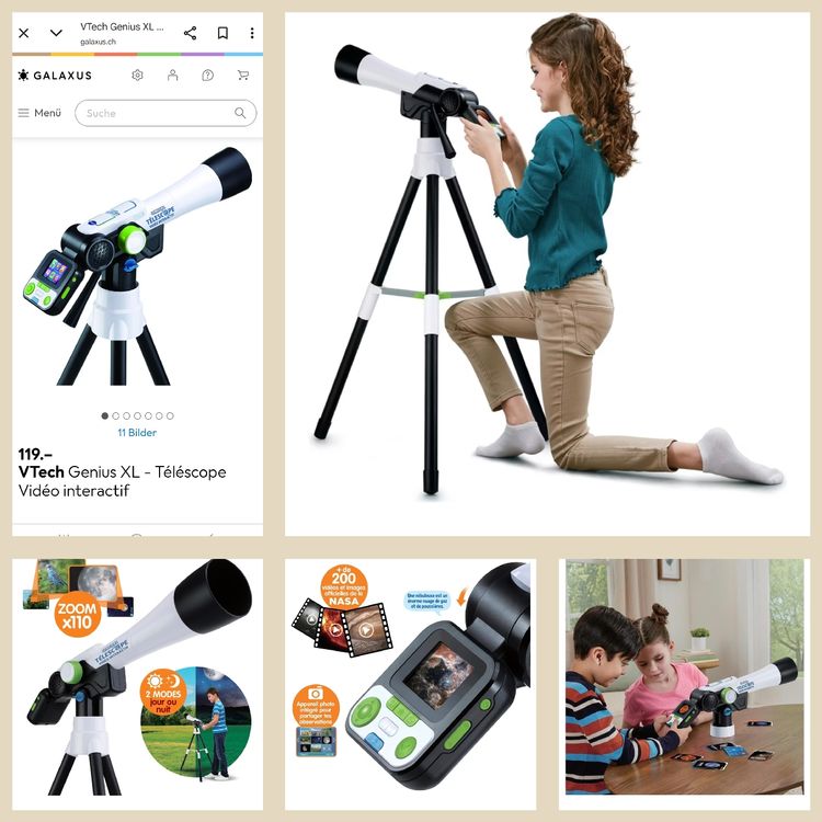 vtech Teleskop Deutsch (Neu (gemäss Beschreibung)) in Schaffhausen für ...