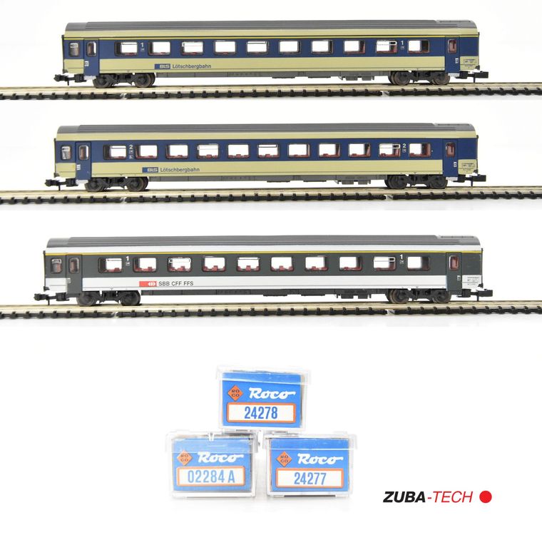 3x Roco EW IV Personenwagen der SBB Spur N GS mit OVP | Kaufen auf Ricardo