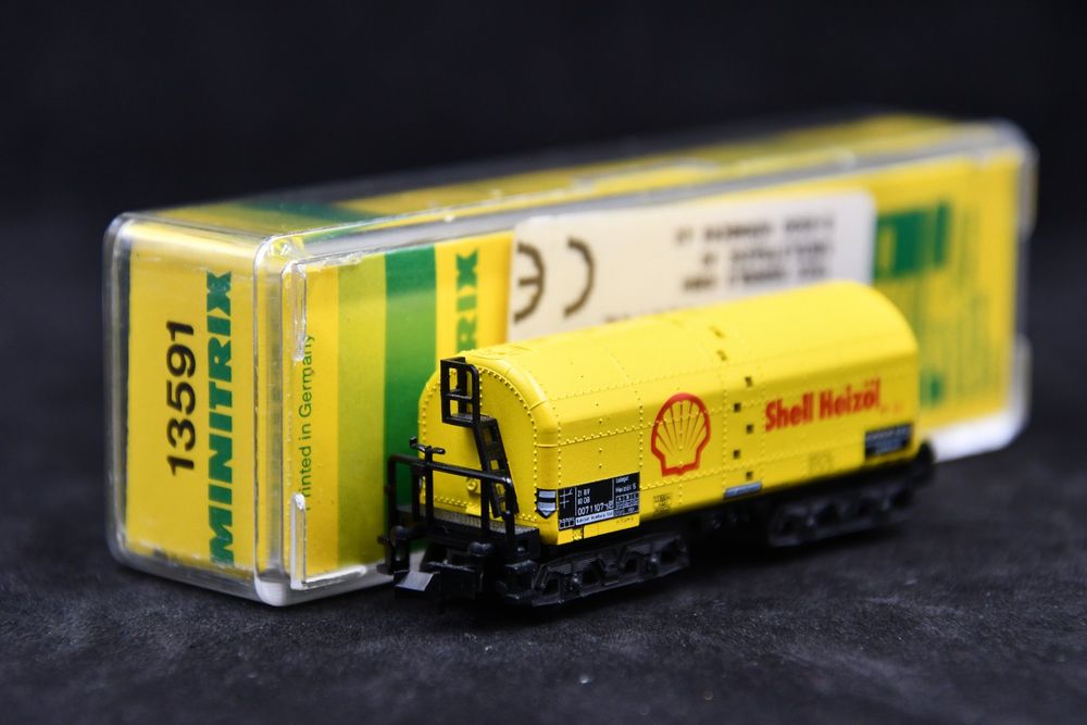 Minitrix Schweröl-Kesselwagen DB «Shell Heizöl», Spur N (Gebraucht) in Rapperswil SG für CHF 15 ...