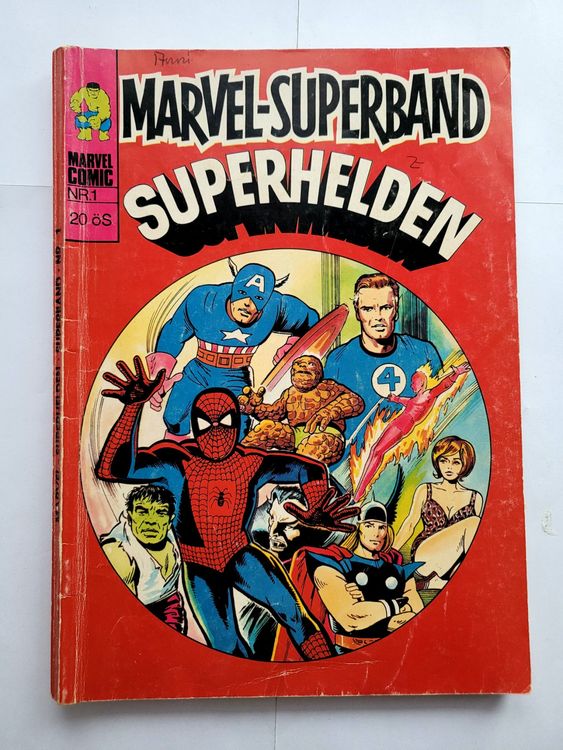 Marvel-Superband Superhelden Nr.1 (ÖS-Ausgabe) (Gebraucht) in Schöftland für CHF 7 – mit ...