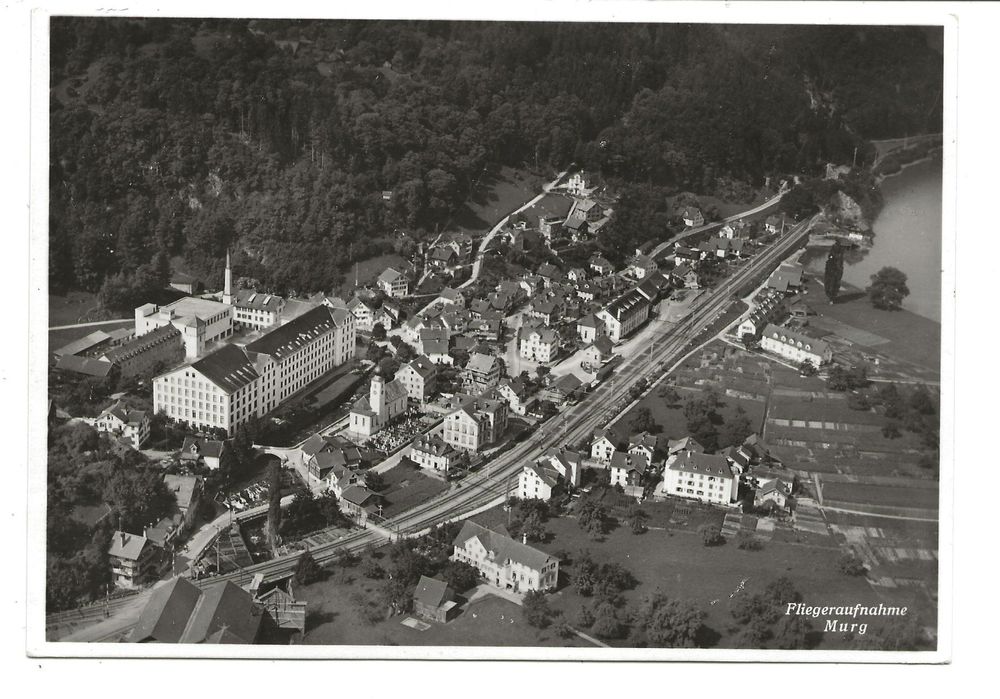 Murg am Walensee (SG) Flugaufnahme | Kaufen auf Ricardo