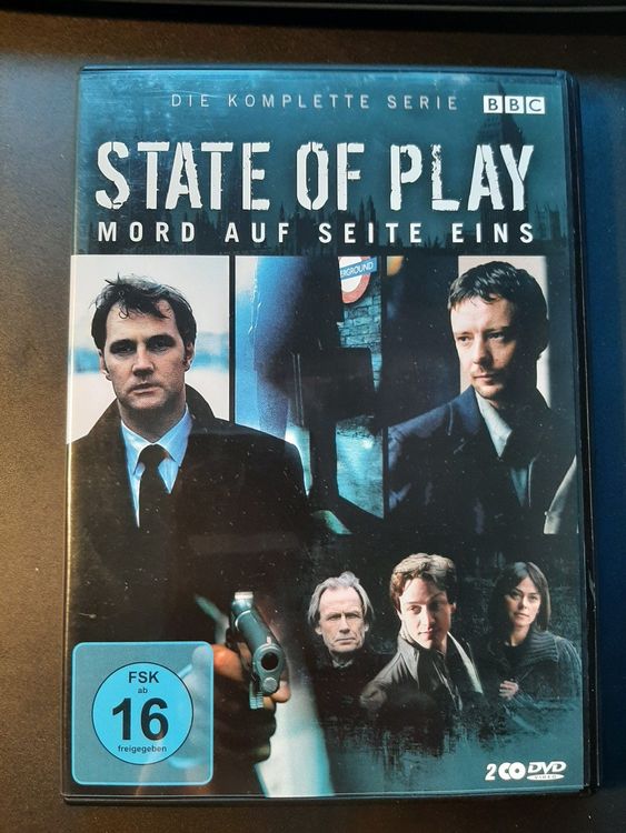 DVD State of Play - Mord auf Seite Eins, mit Bill Nighy (Gebraucht) in ...