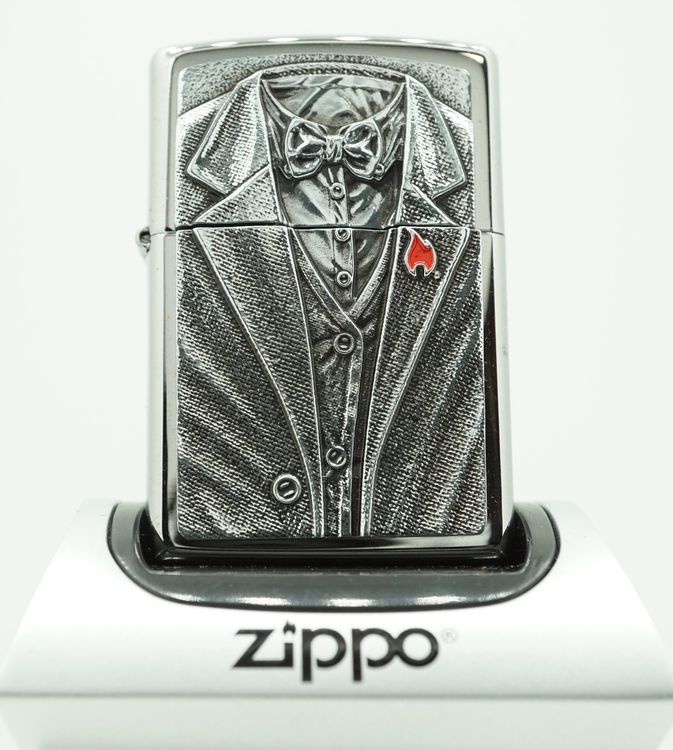 ZIPPO® TUXEDO - HEAVY - 3D - 2019 - UNGEZUENDET | Kaufen auf Ricardo