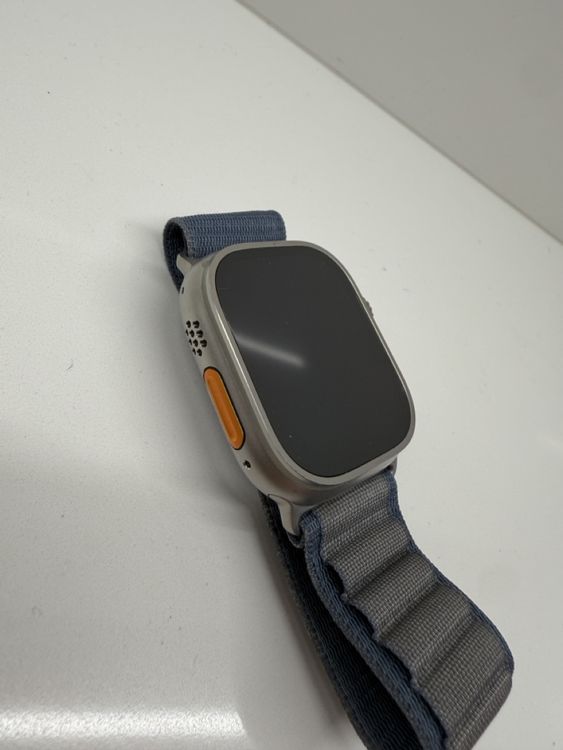 Apple Watch Ultra 2 49mm Titanium and blue alpine Loop (Usato) a ...