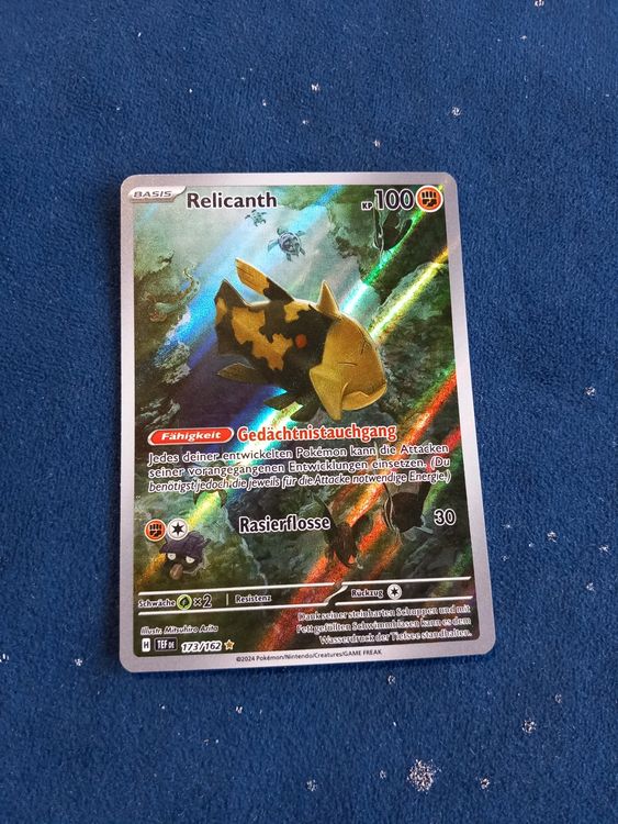 Relicanth Illustration Art (DE) Temporal Forces - TEF173/162 (Neu ...