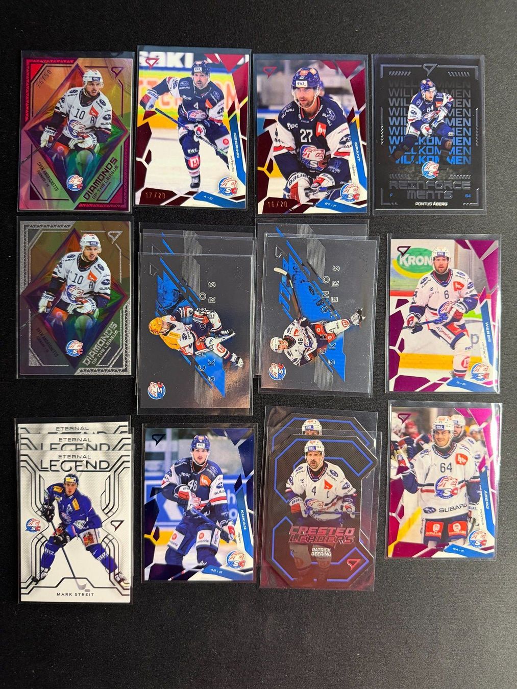 ZSC Lions Lot Inserts+Nummerierte, Sportzoo 25/26 S1 (Neu (gemäss ...