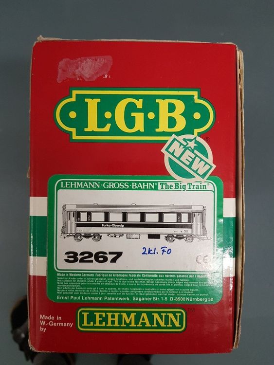 LGB 32670 FO 2Kl. Wagen, LED Beleuchtung (Gebraucht) in Rekingen AG für ...