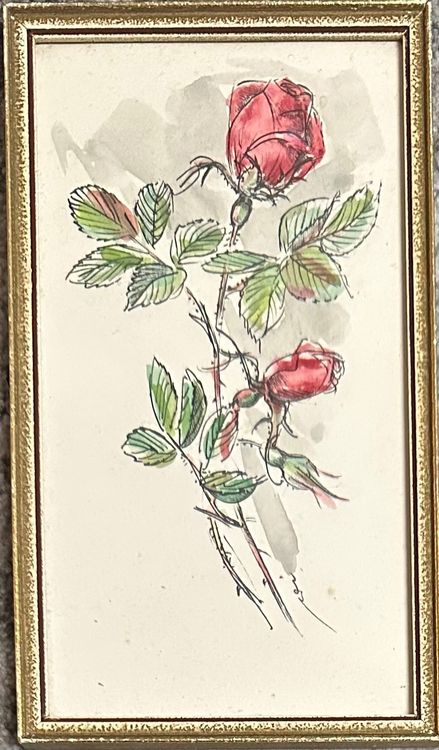 Max Widmer (1910-1991) Stilleben Aquarell (Gebraucht) in Root für CHF 19 – mit Lieferung auf ...