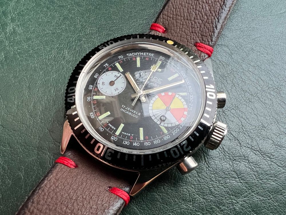 Relide Spacemaster Vintage Chronograph Valjoux 7733 | Kaufen auf Ricardo