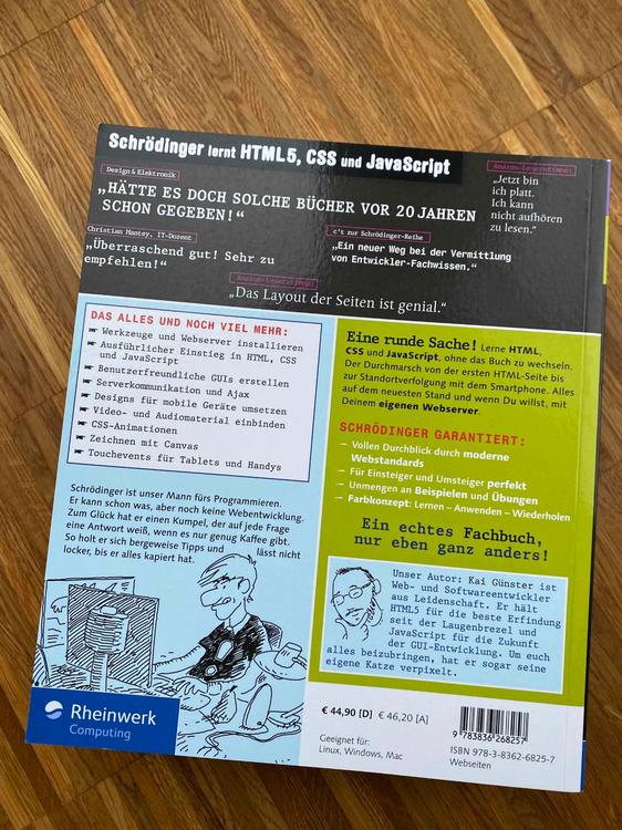 Schrödinger lernt HTML5, CSS und Javascript | Kaufen auf Ricardo