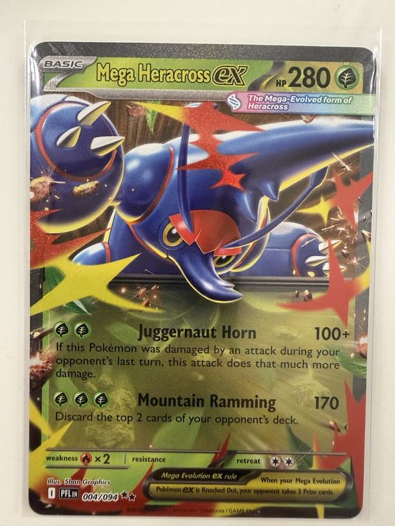 Pokemon Mega Heracross ex 004/094 (Neu (gemäss Beschreibung)) in St. Margrethen SG für CHF 1.5 ...
