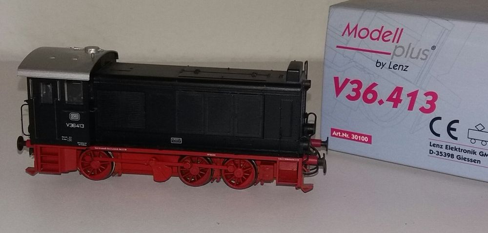 Lenz V36.413 - - DB Diesellok DC Digital H0 (Gebraucht) in Giebenach ...