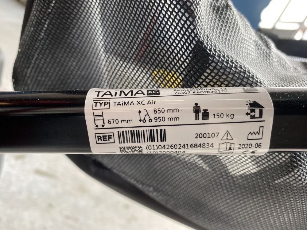 Rollator Taima XC Outdoor Rot Neuwertig | Kaufen auf Ricardo