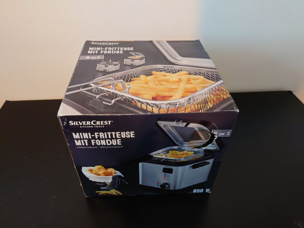 Silvercrest Friteuse (Neu und originalverpackt) in Zürich für CHF 21 – mit Lieferung auf Ricardo ...
