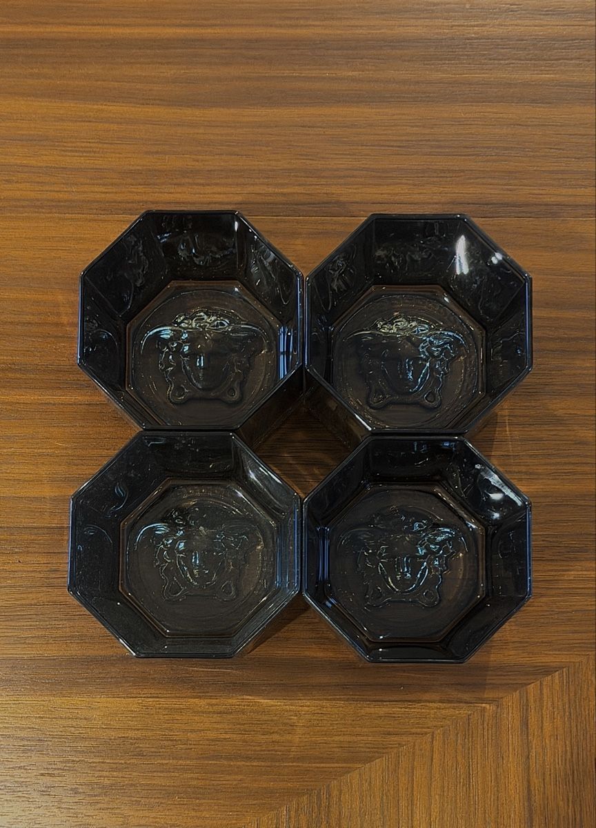 Versace Rosenthal Medusa Lumière Haze – 4x Whiskybecher (Gebraucht) in ...