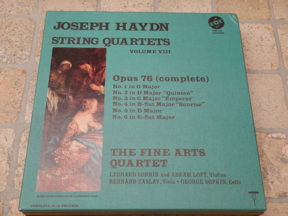 JOSEPH HAYDN STRING QUARTETS Volume VIII | Kaufen auf Ricardo
