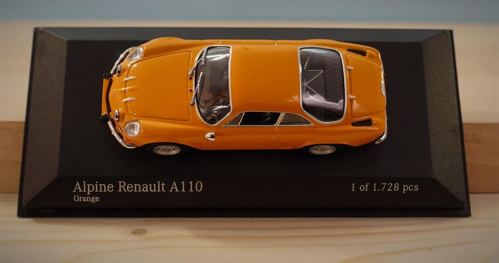 Renault Alpine A110, 1963, 1:43 orange. (Neu (gemäss Beschreibung)) in ...