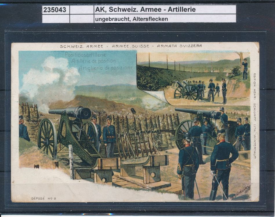 AK, "Schweizer Armee - Artillerie" | Kaufen auf Ricardo