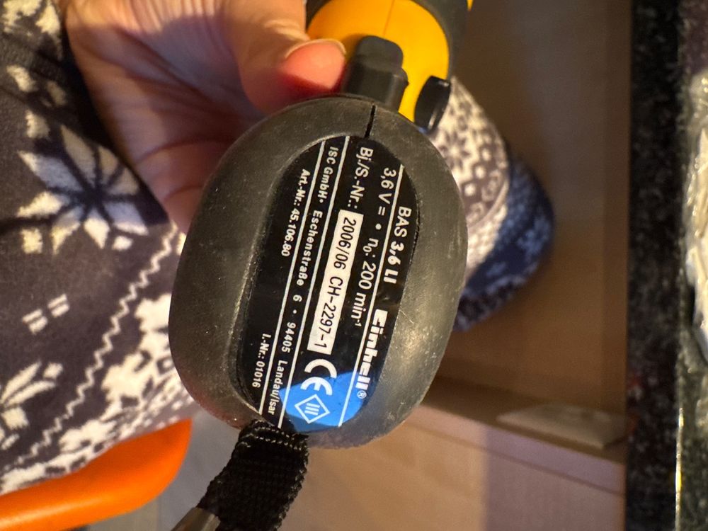 Einhell Bavaria Akku Schrauber 3,6 Li - Top Zustand! (Gebraucht) in ...