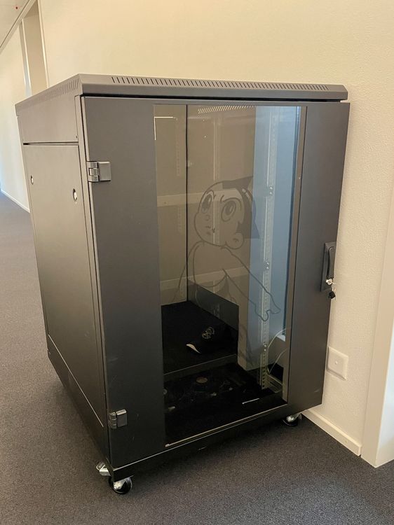 Serverschrank Triton Delta S 800x900: 19" Schrank, 22HE (Gebraucht) in ...