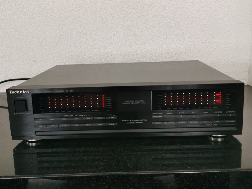 Technics SH-E65 Stereo Graphic Equalizer Top Zustand | Kaufen auf Ricardo