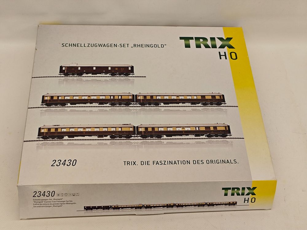 N76 Schnellzugwagen Set Rheingold Trix 23430 | Kaufen auf Ricardo