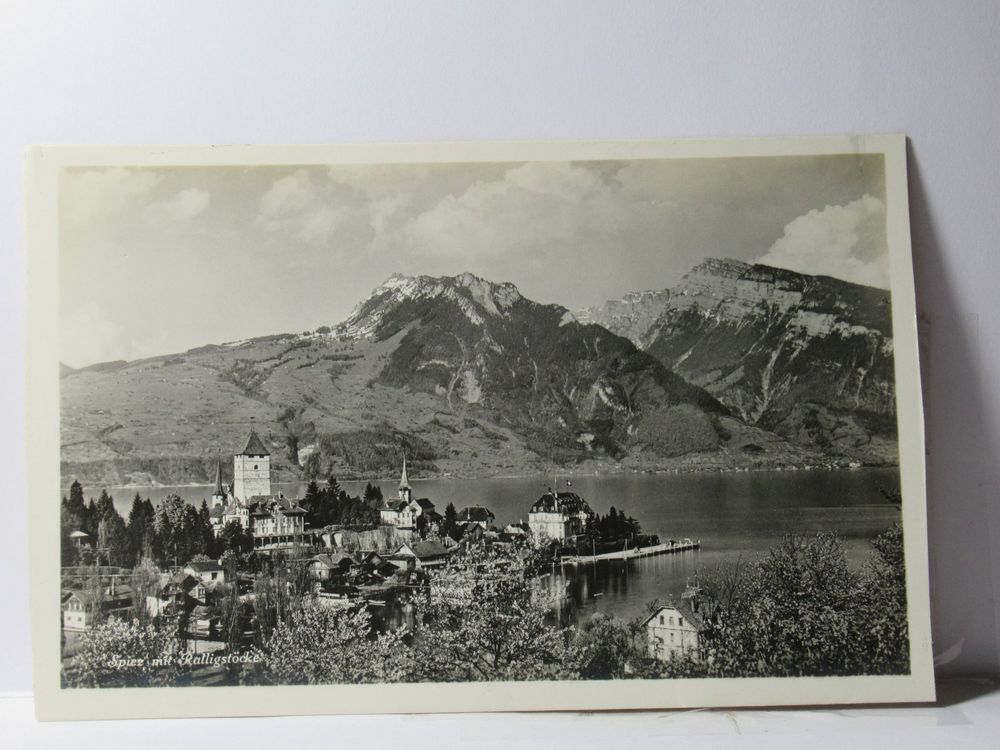 AK Spiez mit Ralligstöcke | Kaufen auf Ricardo
