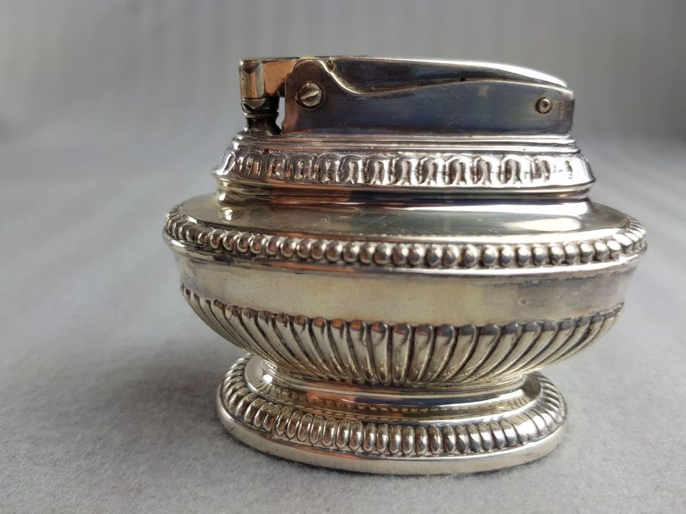 Ronson England Tischfeuerzeug versilbert | Kaufen auf Ricardo