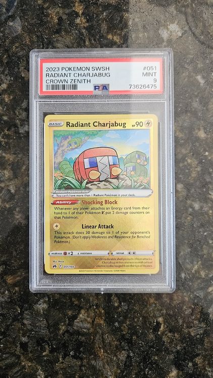 PSA Radiant Quajutsu 051/078 Crown Zenith MINT Pokémon Kar (Gebraucht ...