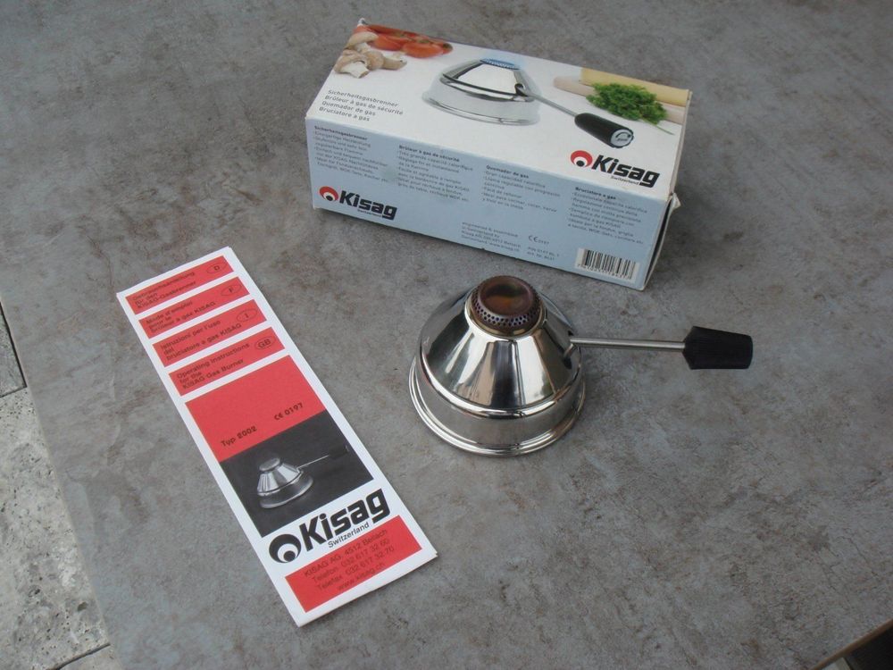 Gasbrenner / Rechaud Kisag - NEU (Neu und originalverpackt) in Uster für CHF 29 – mit Lieferung ...
