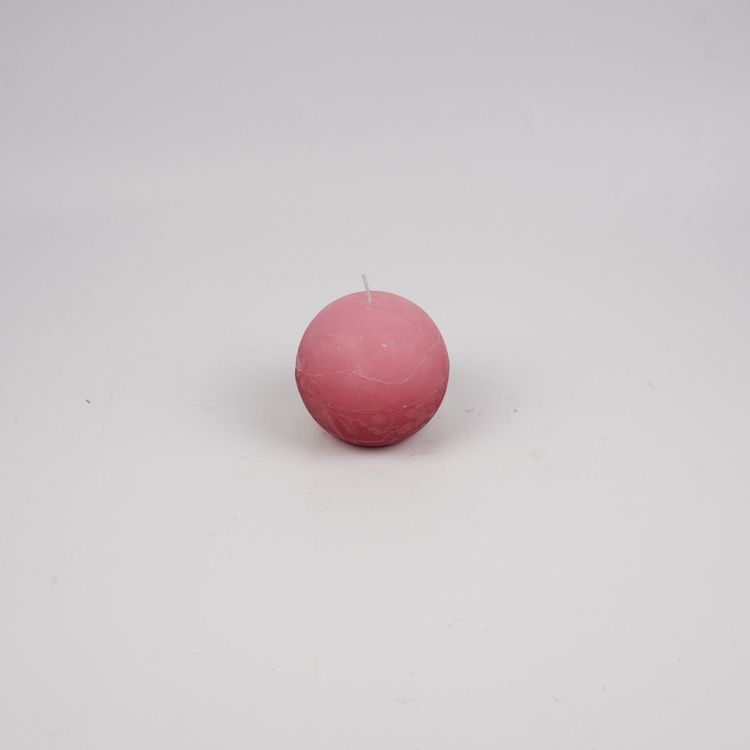 Kugelkerze 8 9 X 8 9 Cm Rosa Rot Metallic Ca 300g Kaufen Auf Ricardo