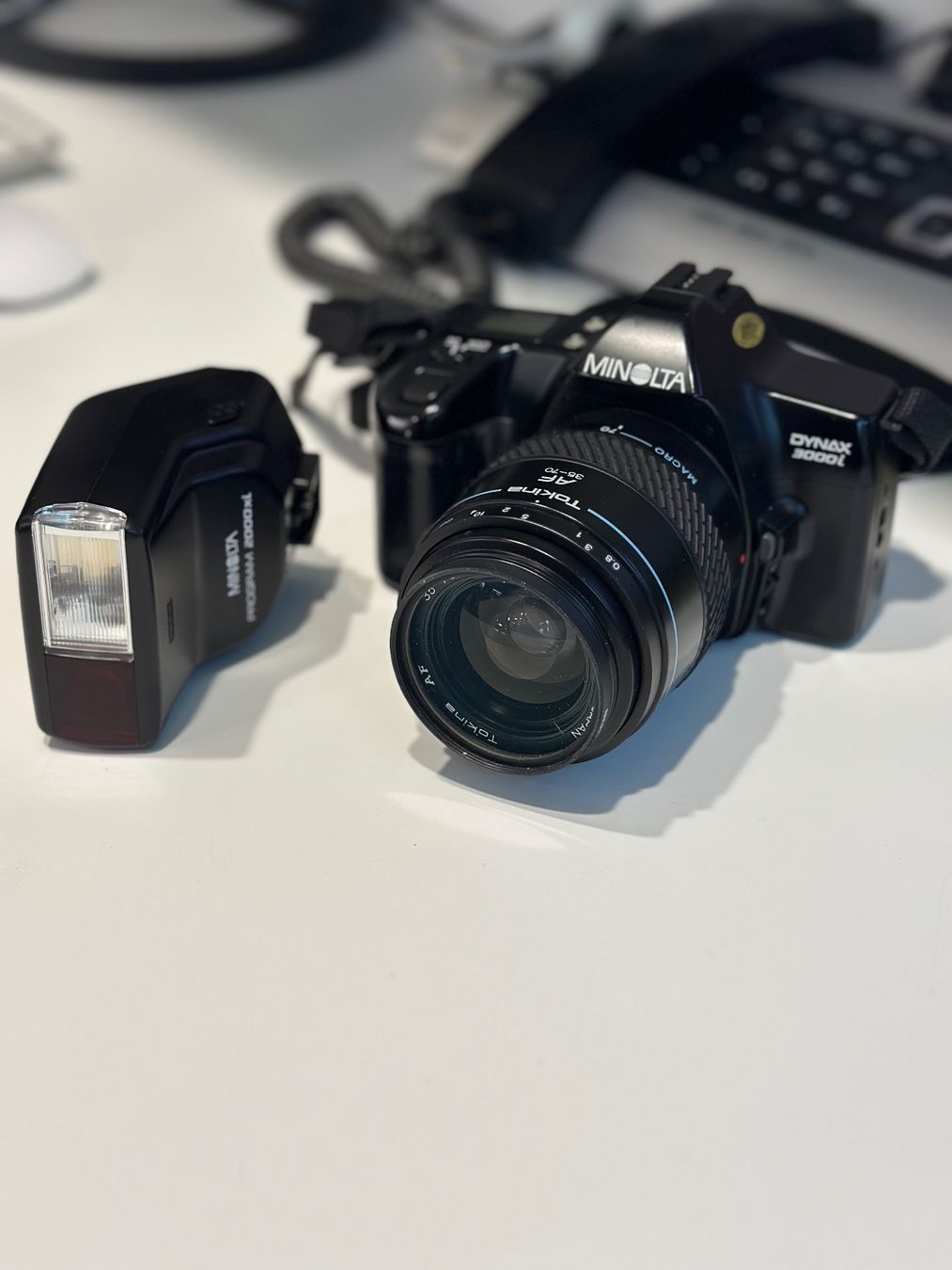 Minolta Spiegelreflex Dynax 3000i Point and shot analog Film (Gebraucht ...