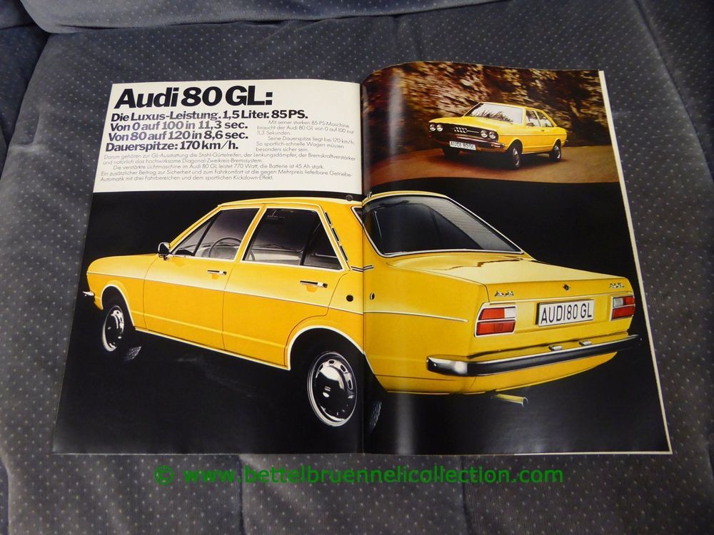 Audi 80 B1 Prospekt 1974/02 deutsch | Kaufen auf Ricardo