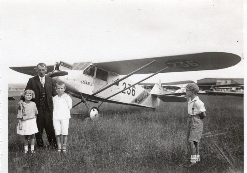 Flugplatz Dübendorf Flugzeug Comte AC-4 (CH-236) 1929 | Kaufen auf Ricardo