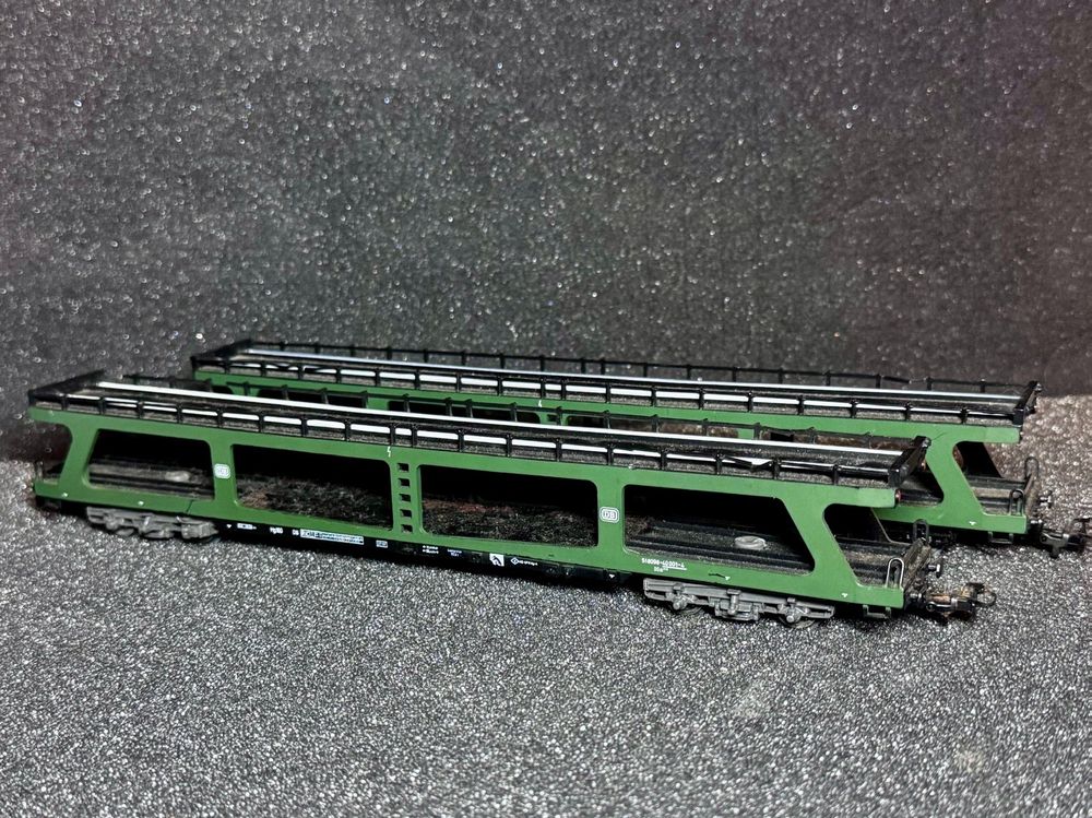 2 Stück Märklin H0 Art.Nr. 4084 Reisezug-Autotransportwagen (Gebraucht ...