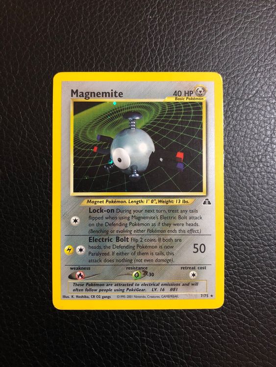 Neo Discovery Magnemite Holo 7/75 Ab 1 | Kaufen auf Ricardo