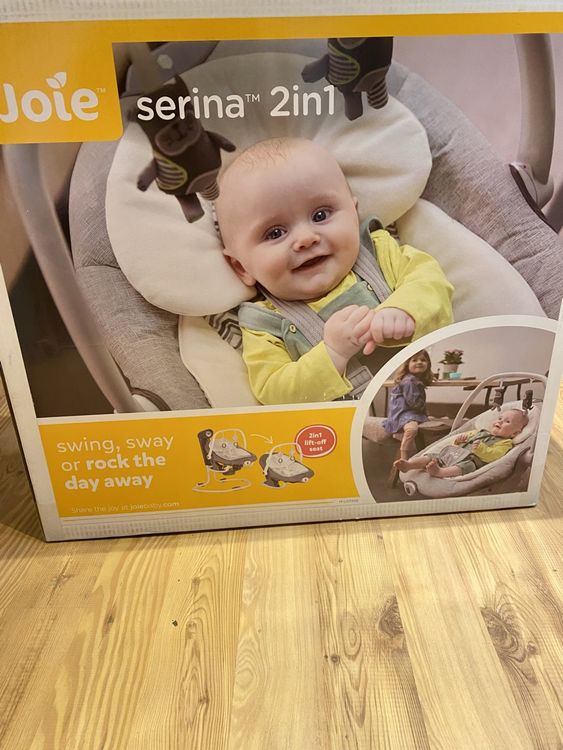 Joie Babywippe Serina 2in1 NEU ORIGINAL VERPACKT! (Neu und originalverpackt) in Lenggenwil für ...