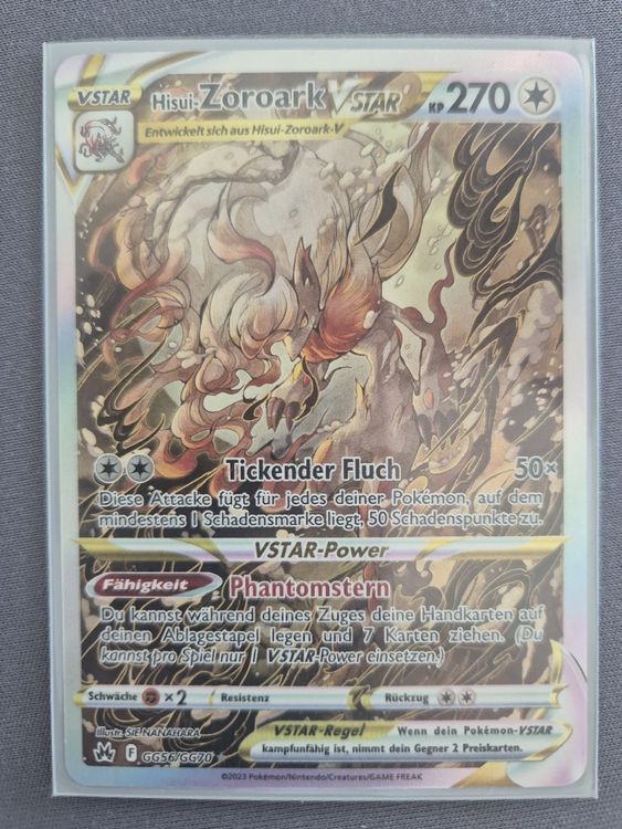 Hisui Zoroark VSTAR - Seltene Pokémon Karte, Top Zustand! (Neu (gemäss Beschreibung)) in ...